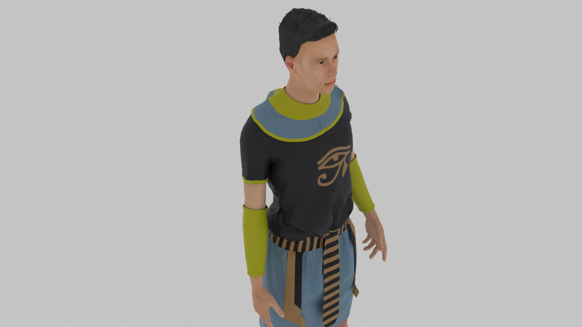 Ancient Egypt Character Model - TurboSquid 1971457