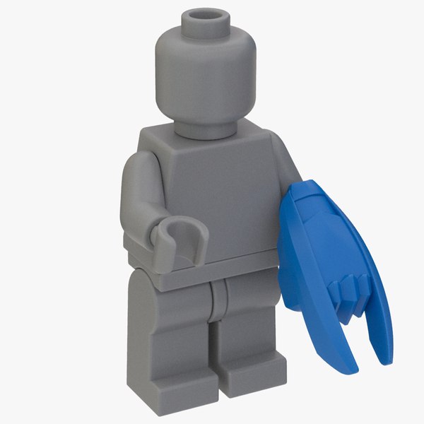 LEGO Boxing Gloves Claw No Minifigure 3D 모델 - TurboSquid 2046613