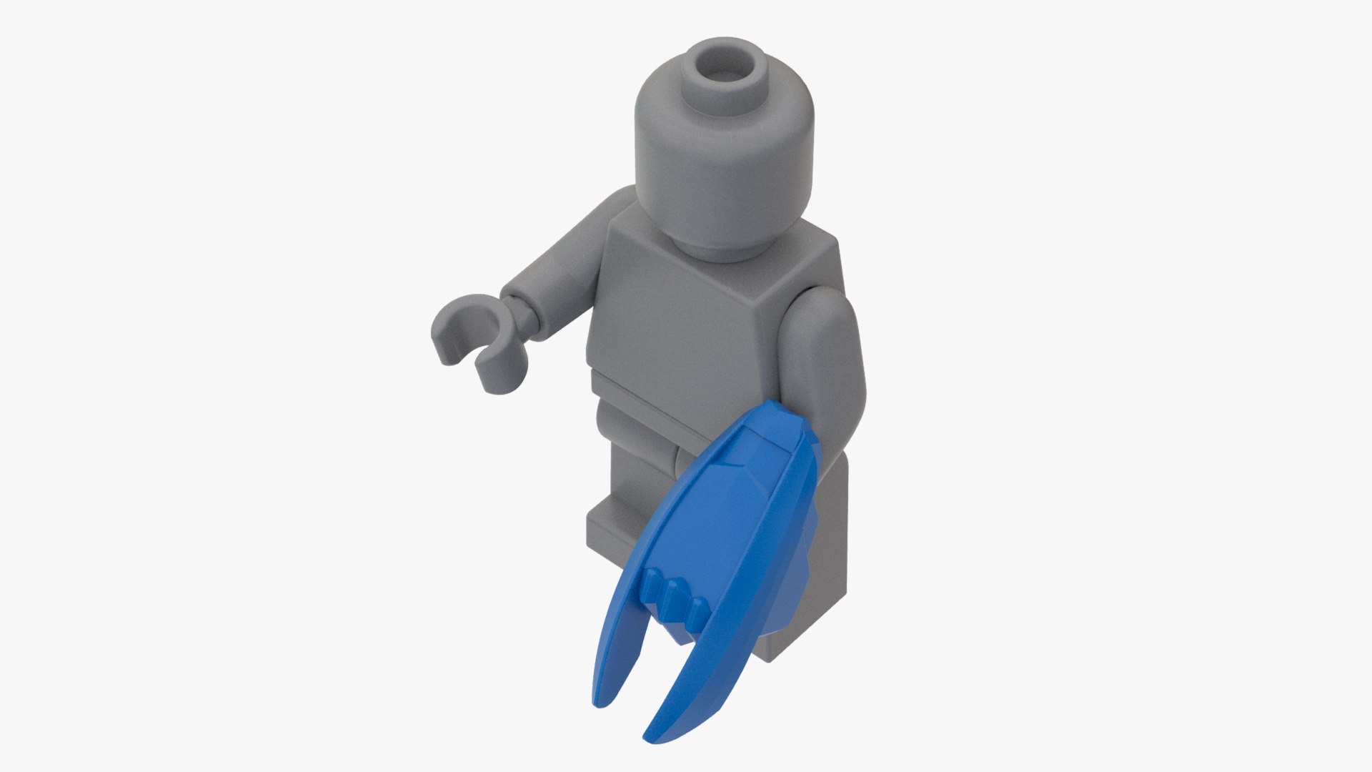 LEGO Boxing Gloves Claw No Minifigure 3D model - TurboSquid 2046613