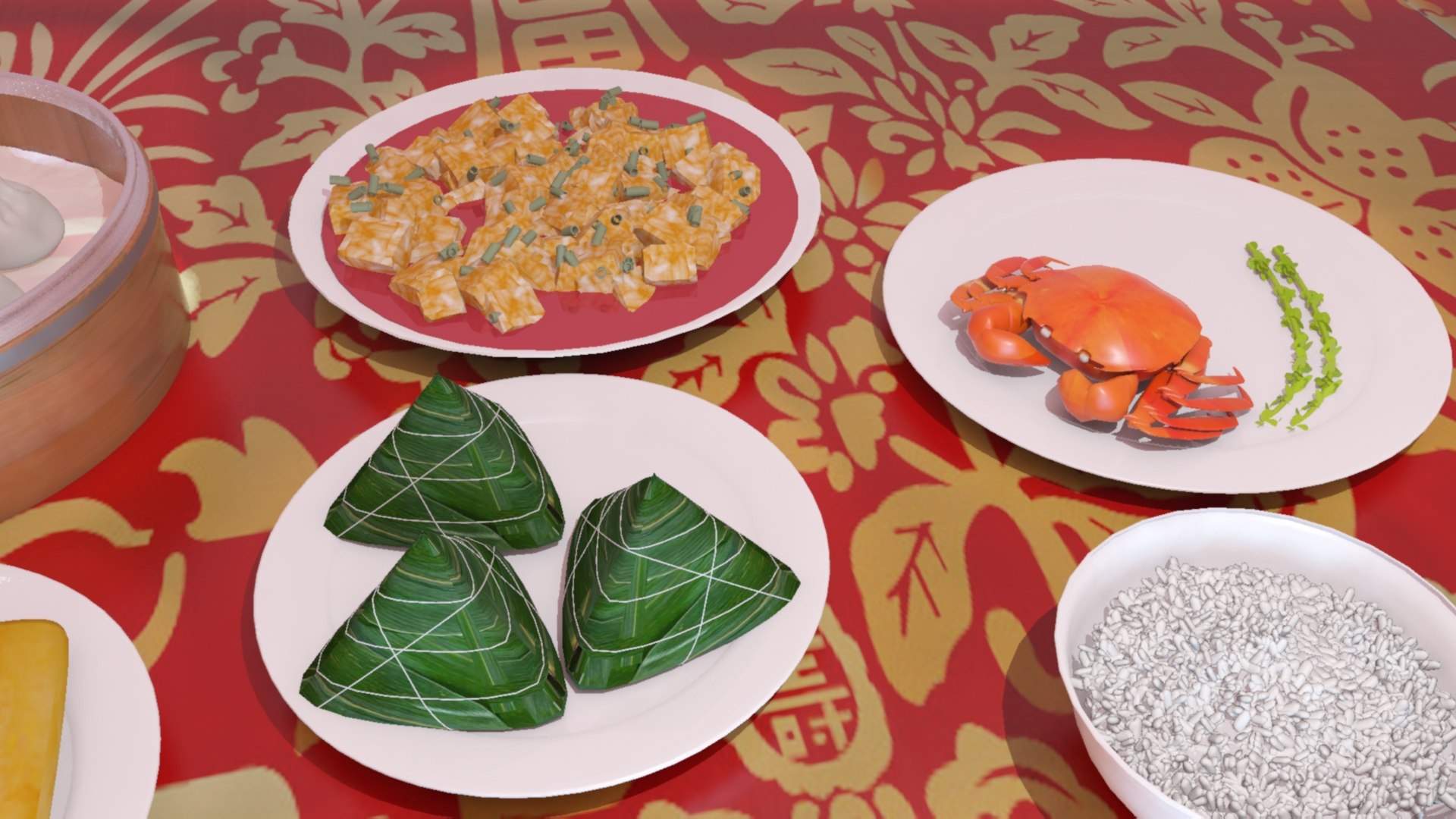 Chinese Food 3D - TurboSquid 1713064