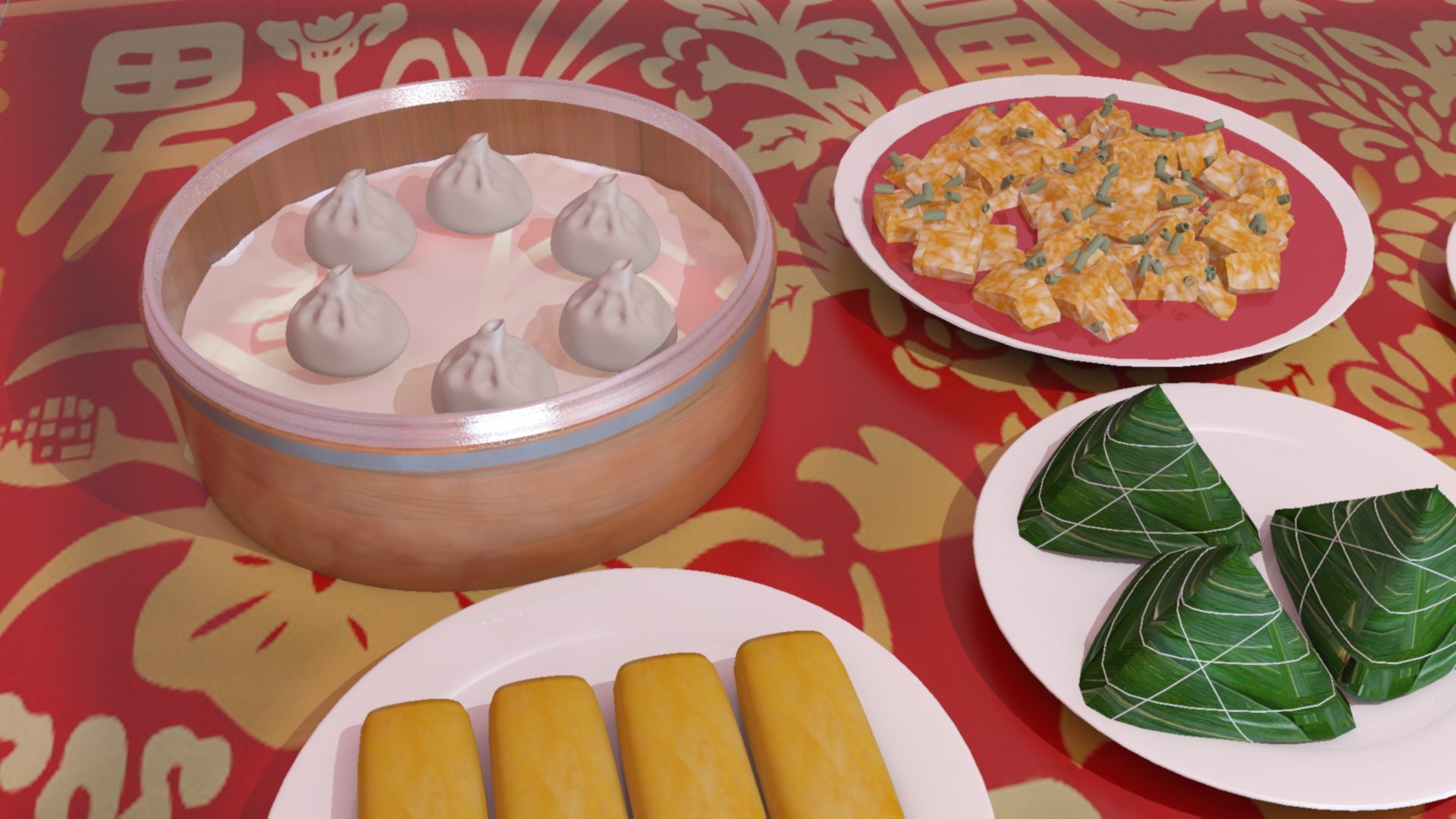 Chinese Food 3D - TurboSquid 1713064