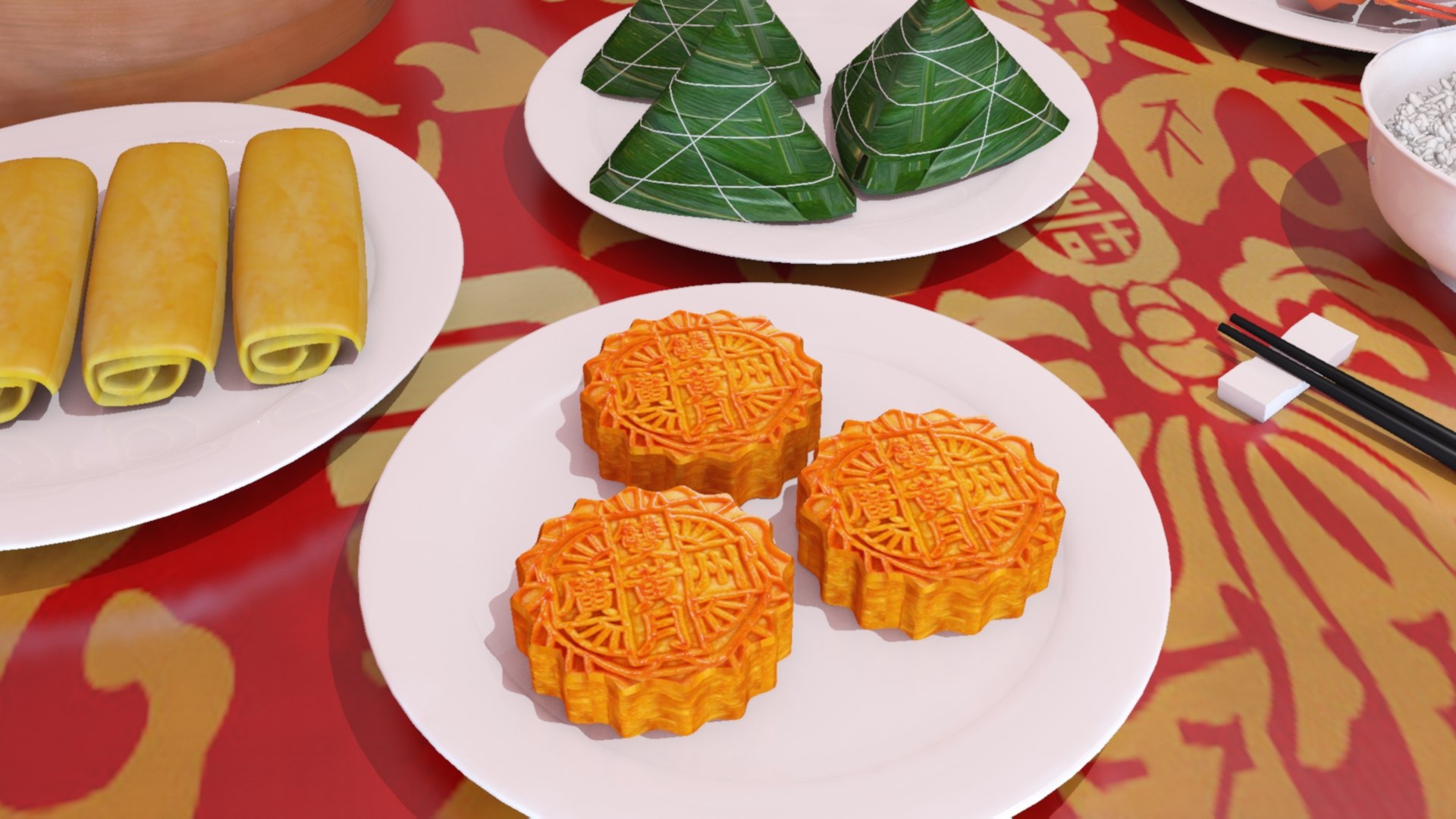 Chinese Food 3D - TurboSquid 1713064