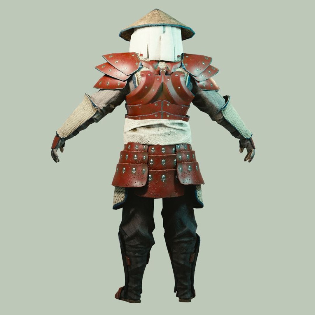 3D Fantasy Armorset Eastern - TurboSquid 1274783