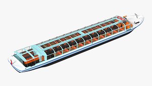 Download Free & Premium Canal Boat 3D Models | TurboSquid