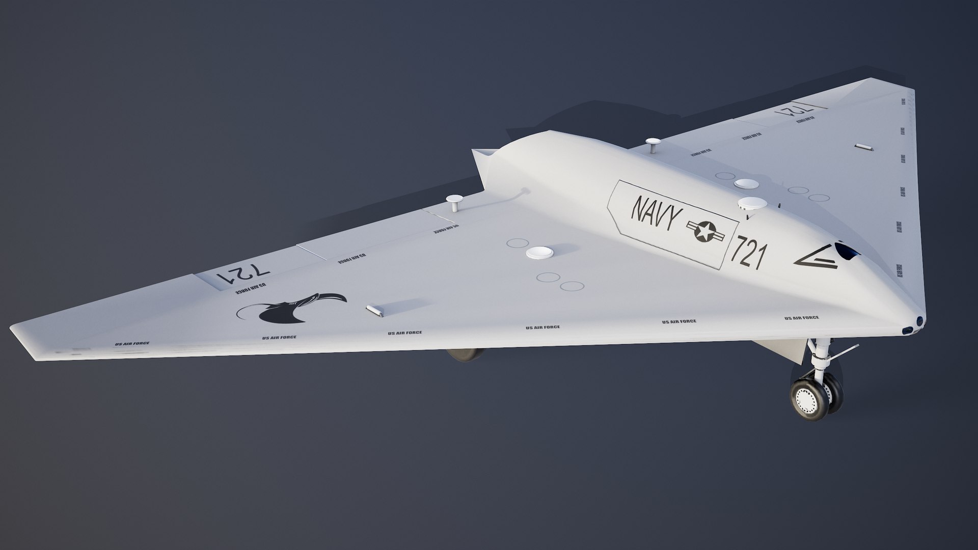 Lockheed Martin MQ-25 3D - TurboSquid 1766666