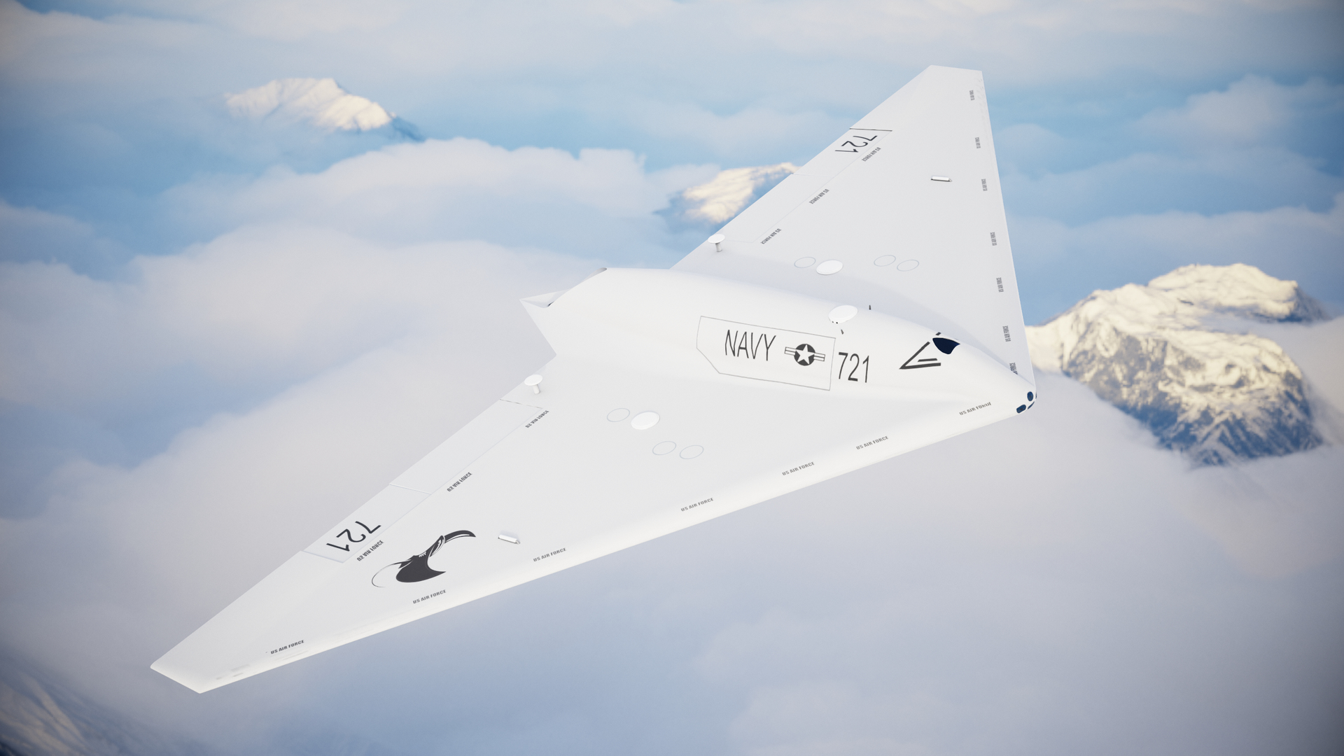 Lockheed Martin MQ-25 3D - TurboSquid 1766666