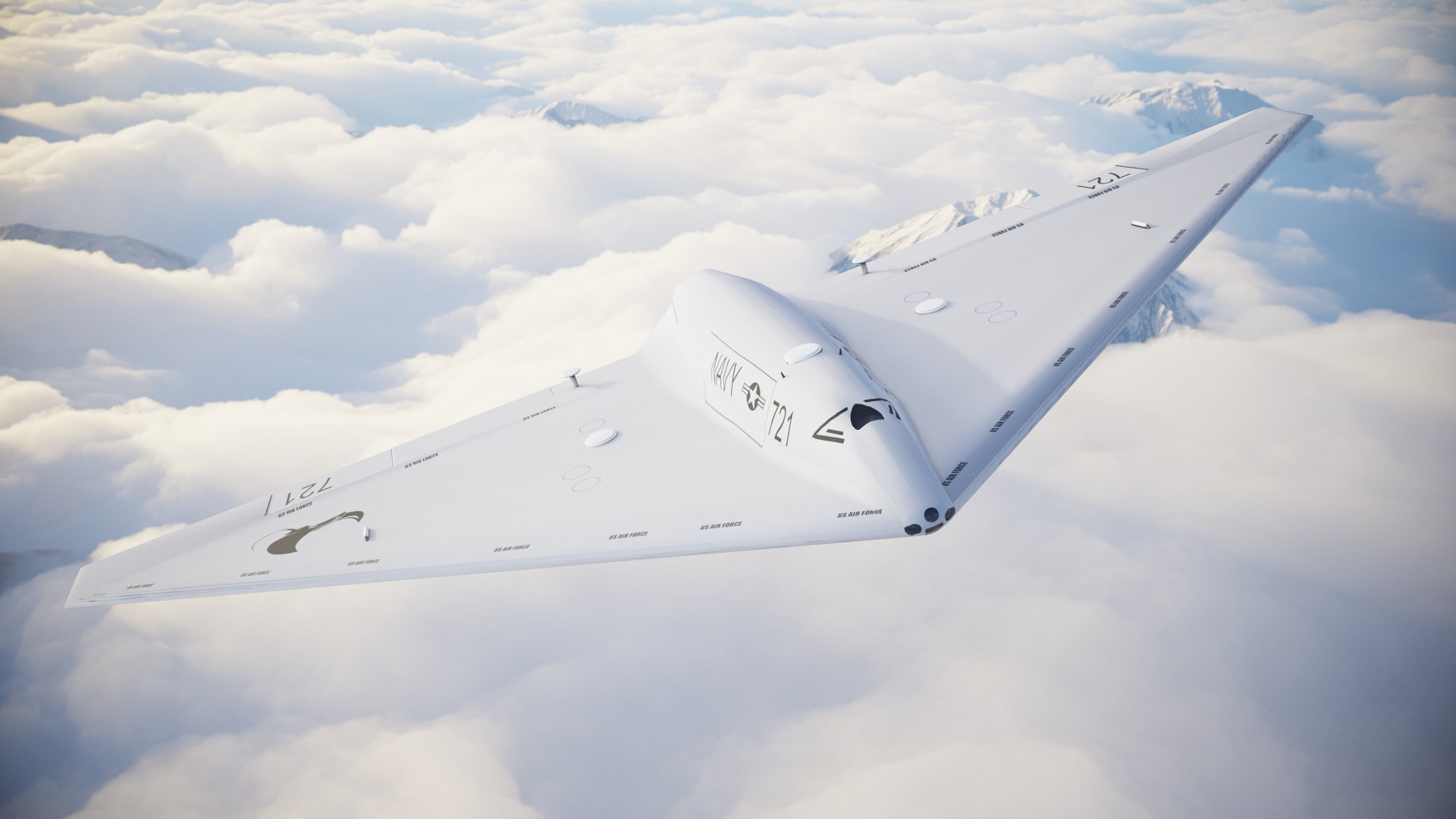 Lockheed Martin MQ-25 3D - TurboSquid 1766666