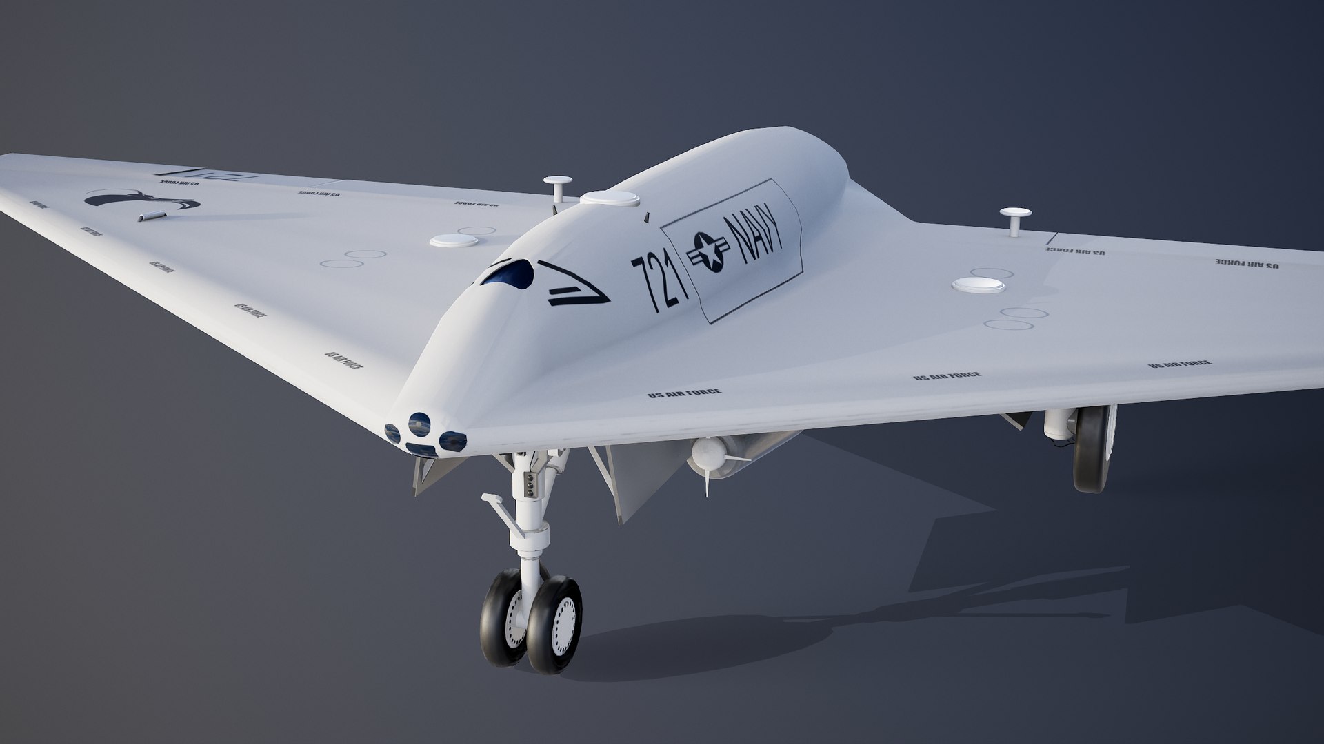 Lockheed Martin MQ-25 3D - TurboSquid 1766666