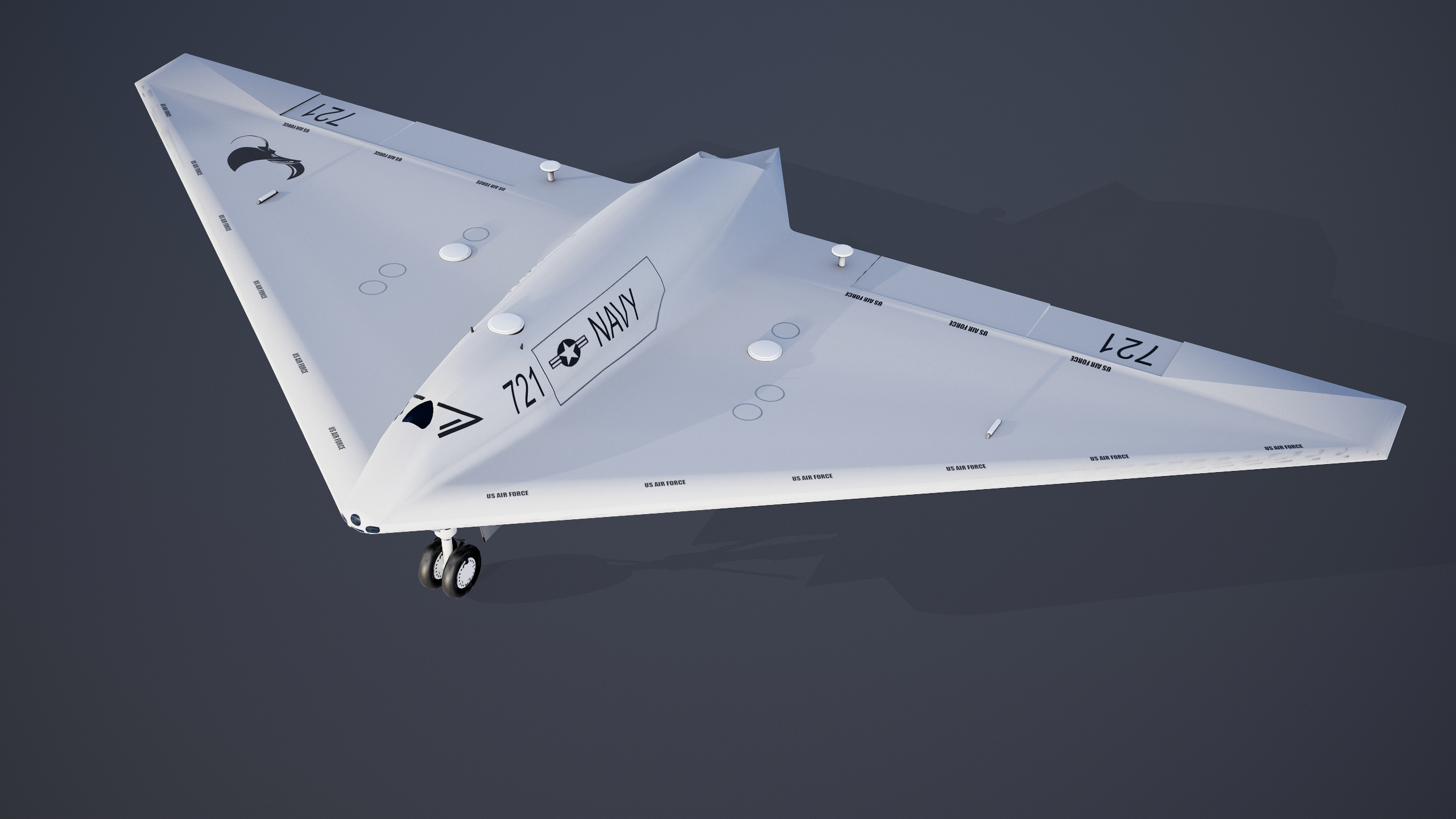 Lockheed Martin MQ-25 3D - TurboSquid 1766666