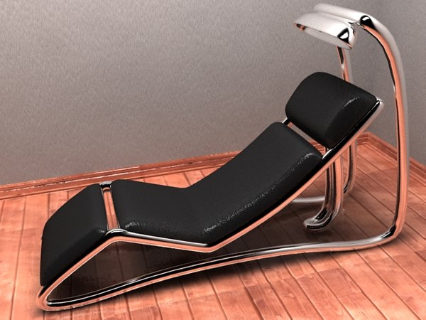 modern reading chair 3d max