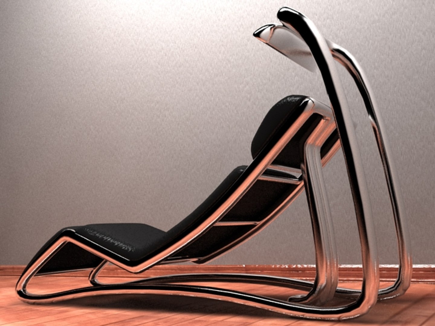 Modern Reading Chair 3d Max