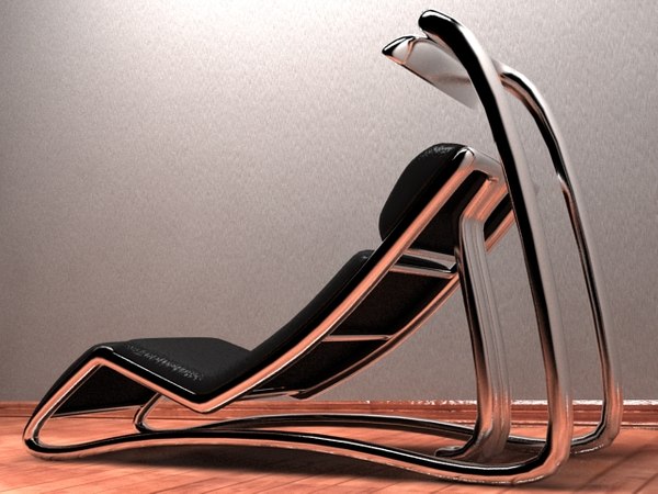 modern reading chair 3d max