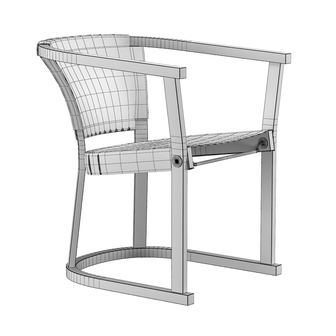Chair t13 3D model - TurboSquid 1579210