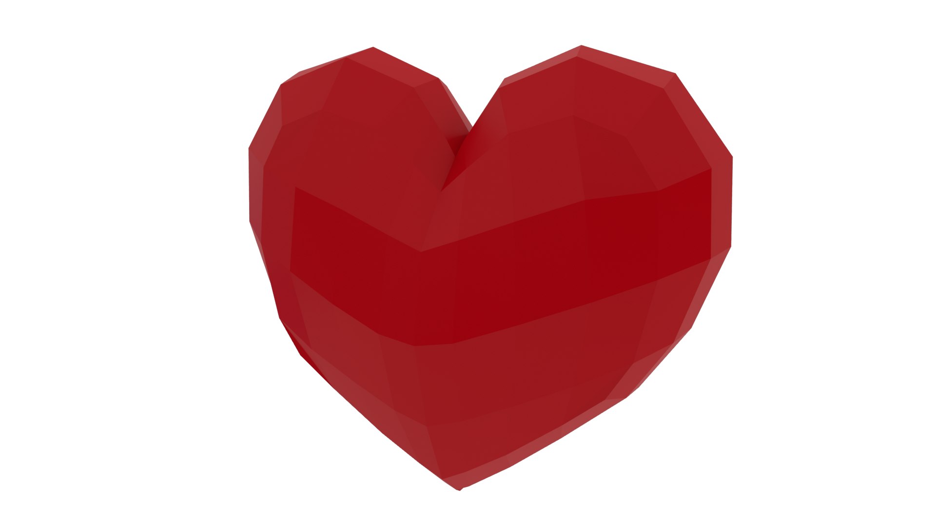 3D Heart lowpoly - TurboSquid 1889202