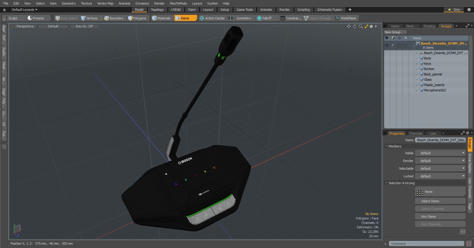 Bosch Dicentis DCNM DVT Discussion Device With Voting 3D - TurboSquid ...