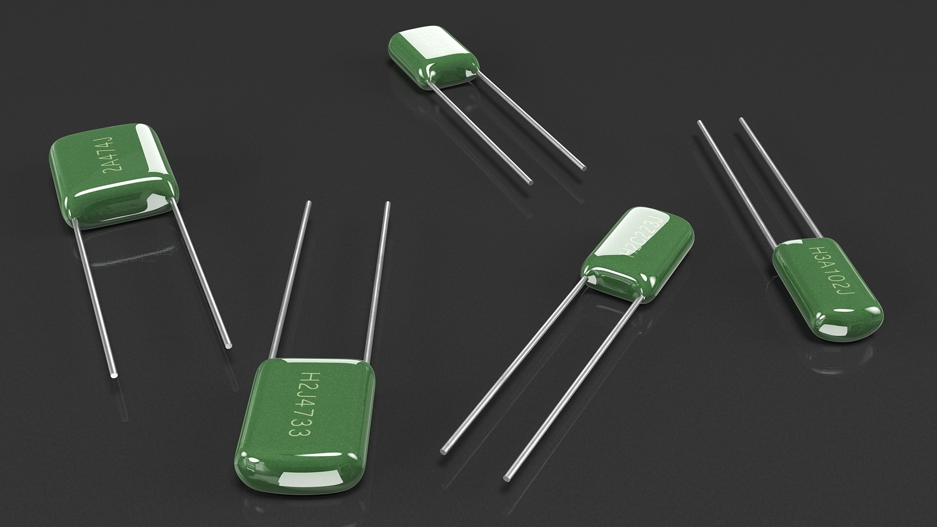 3D Mylar Polyester Film Capacitor - TurboSquid 1668070