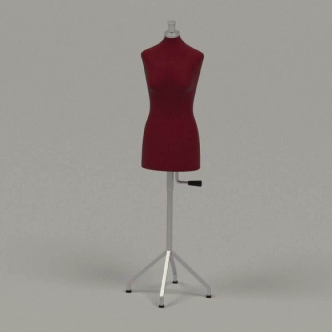 3d shop dummy model