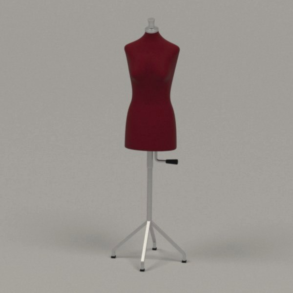 3d shop dummy model