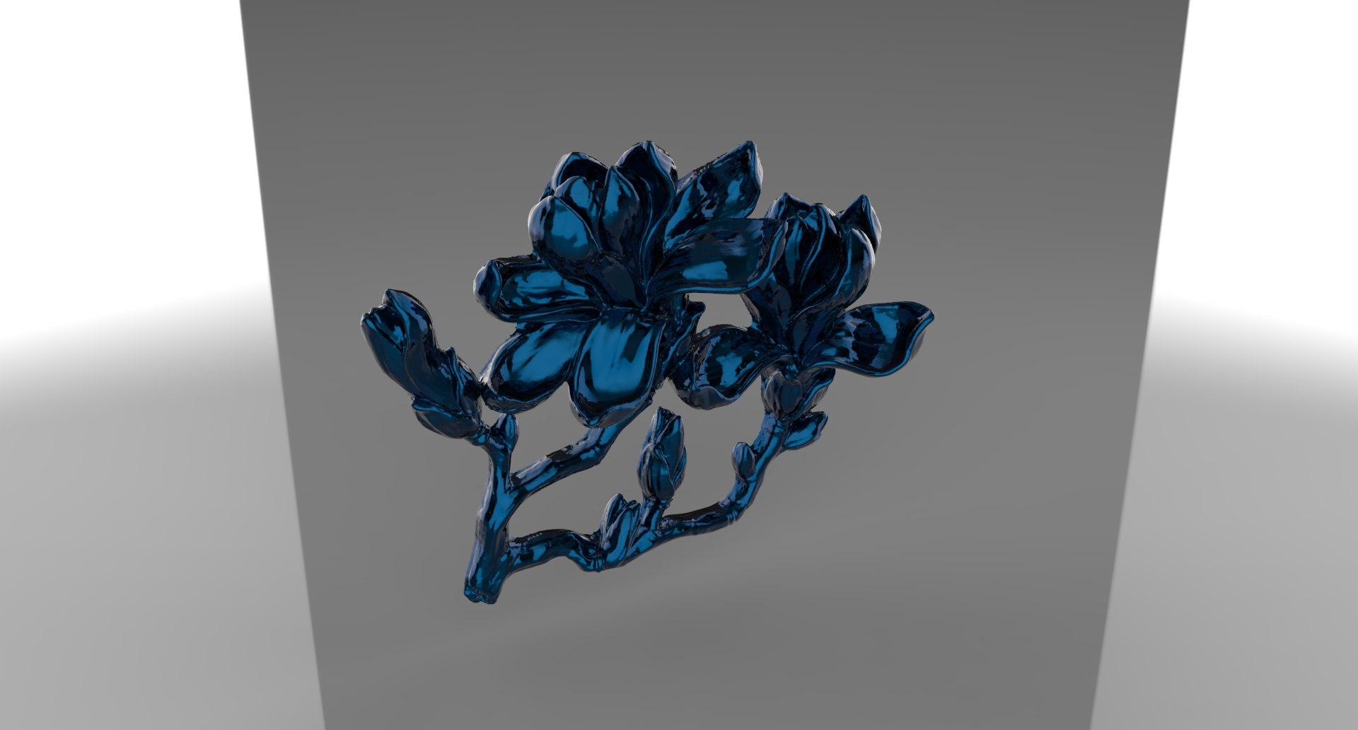 Magnolia flower 3D model - TurboSquid 1515919