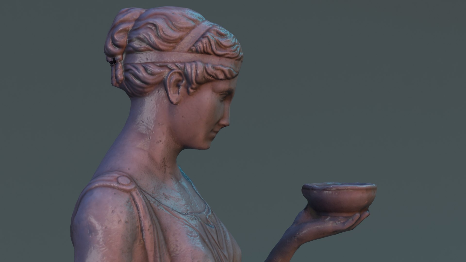 Greek Woman Sculpture 3D Model - TurboSquid 1882480