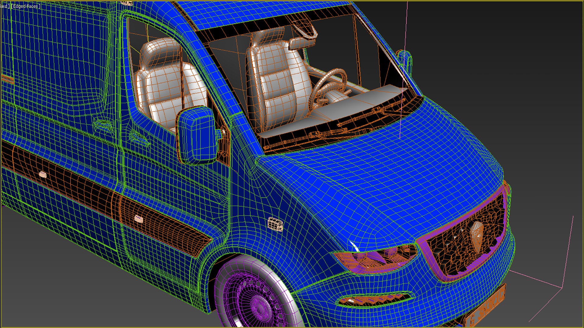 Generic NYPD Police Van V32 3D Model - TurboSquid 2256724