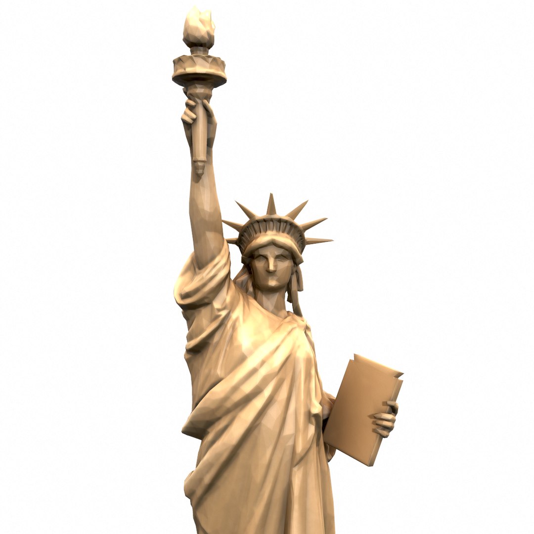 3D Modeled Statue Liberty - TurboSquid 1546504