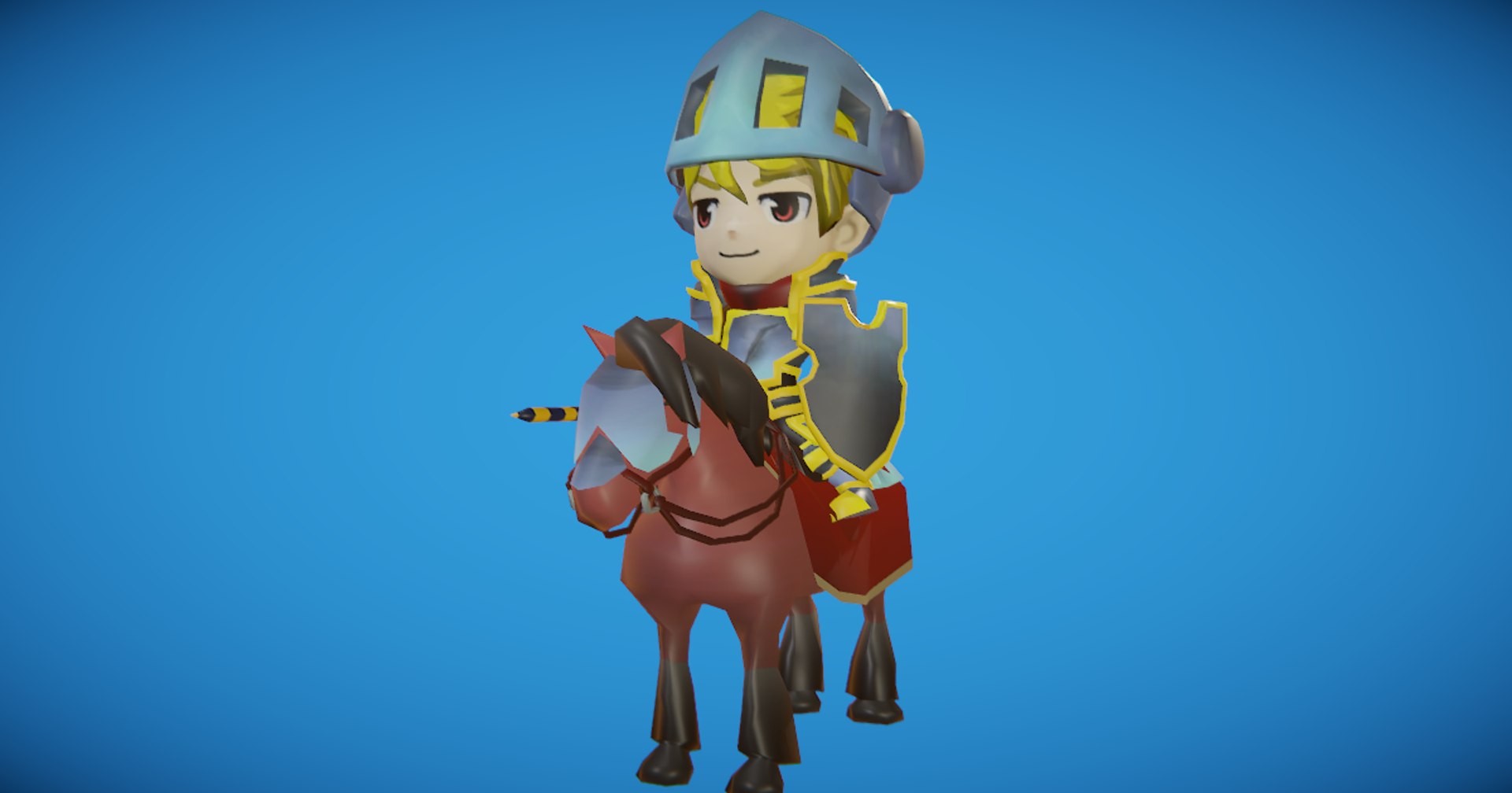 3D Toon Knight Animation Model - TurboSquid 1258484