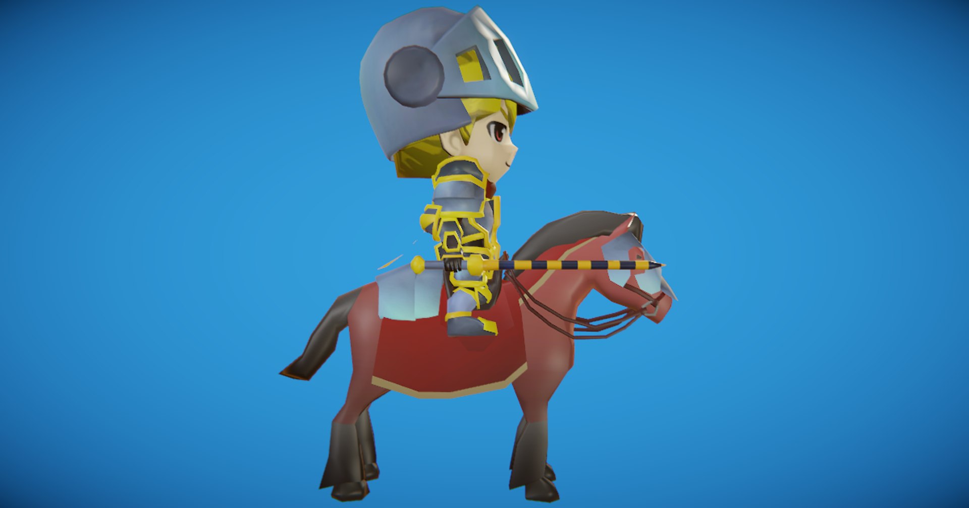 3D Toon Knight Animation Model - TurboSquid 1258484