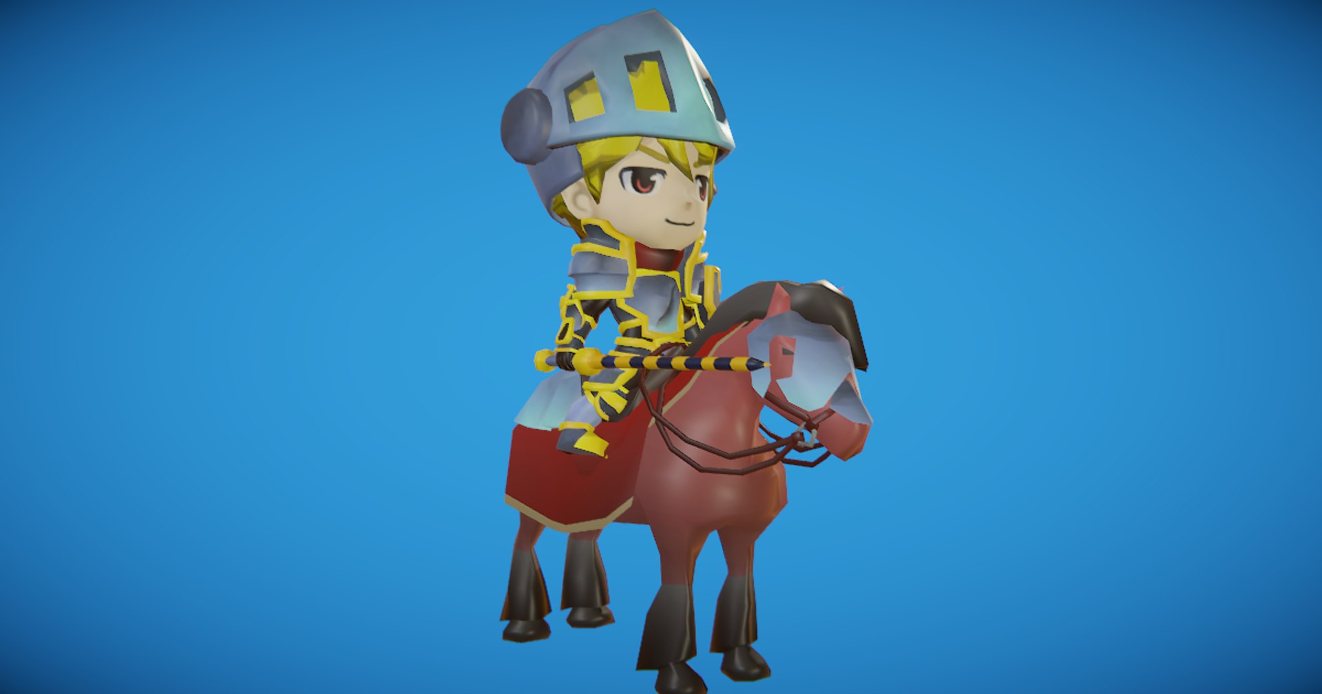 3D Toon Knight Animation Model - TurboSquid 1258484