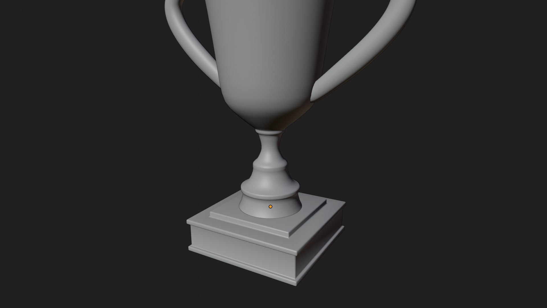 3D Trophy On A Marble Stand Model - TurboSquid 2280470