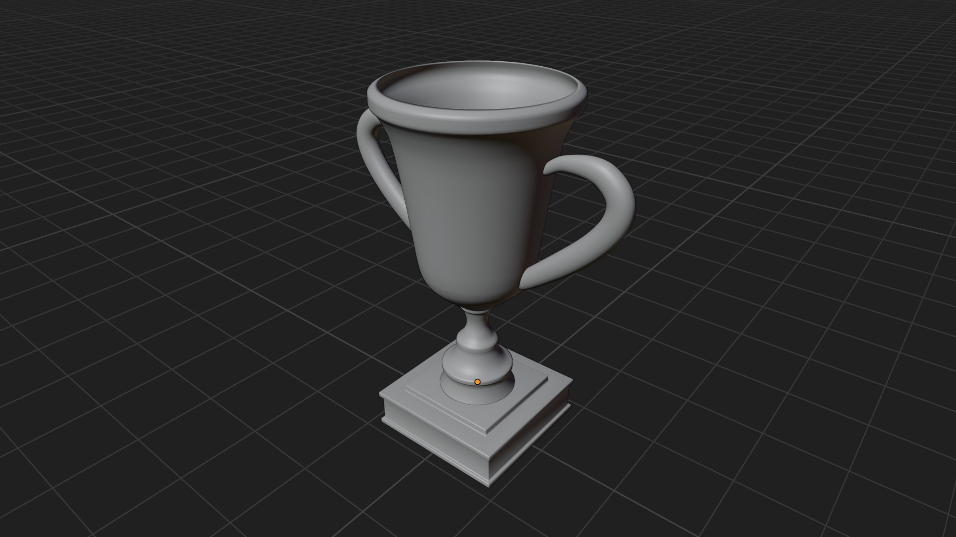 3D Trophy On A Marble Stand Model - TurboSquid 2280470