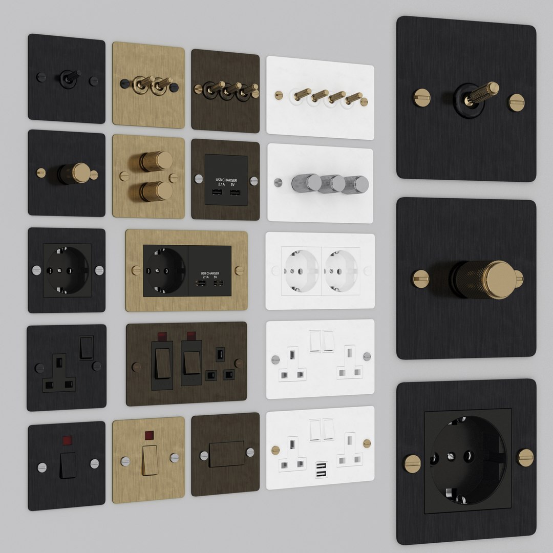 Punch Switch 3D Model - TurboSquid 1662722