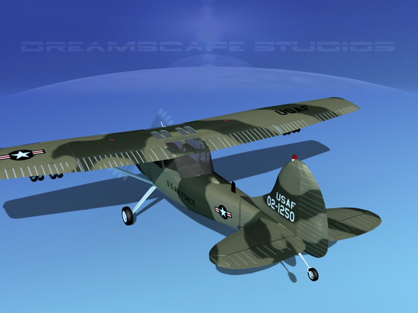 Propeller Cessna O-1e Bird Dog Model - TurboSquid 1202485