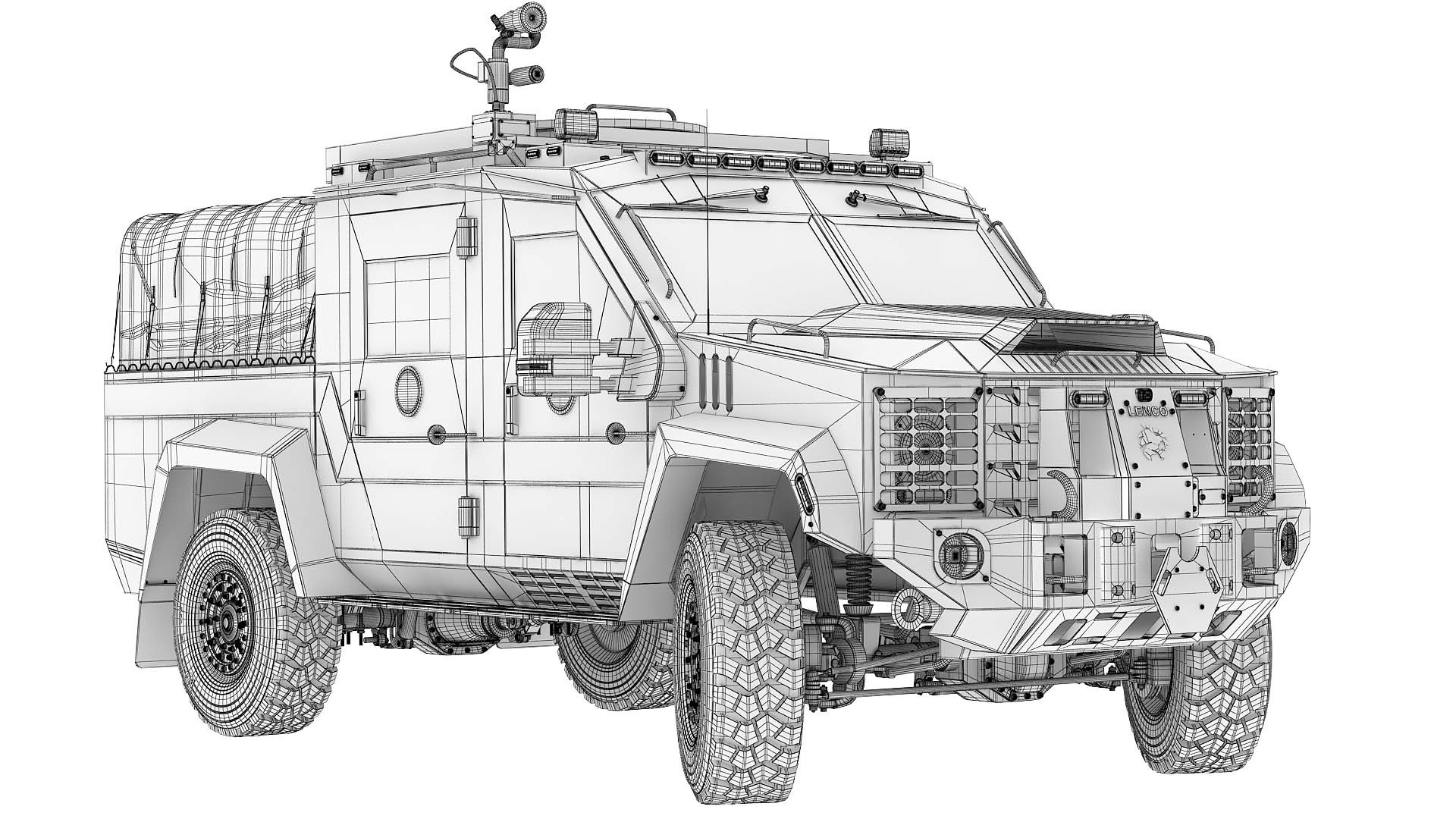 3D Model 3D BearCat X3 Firecat - TurboSquid 2185986