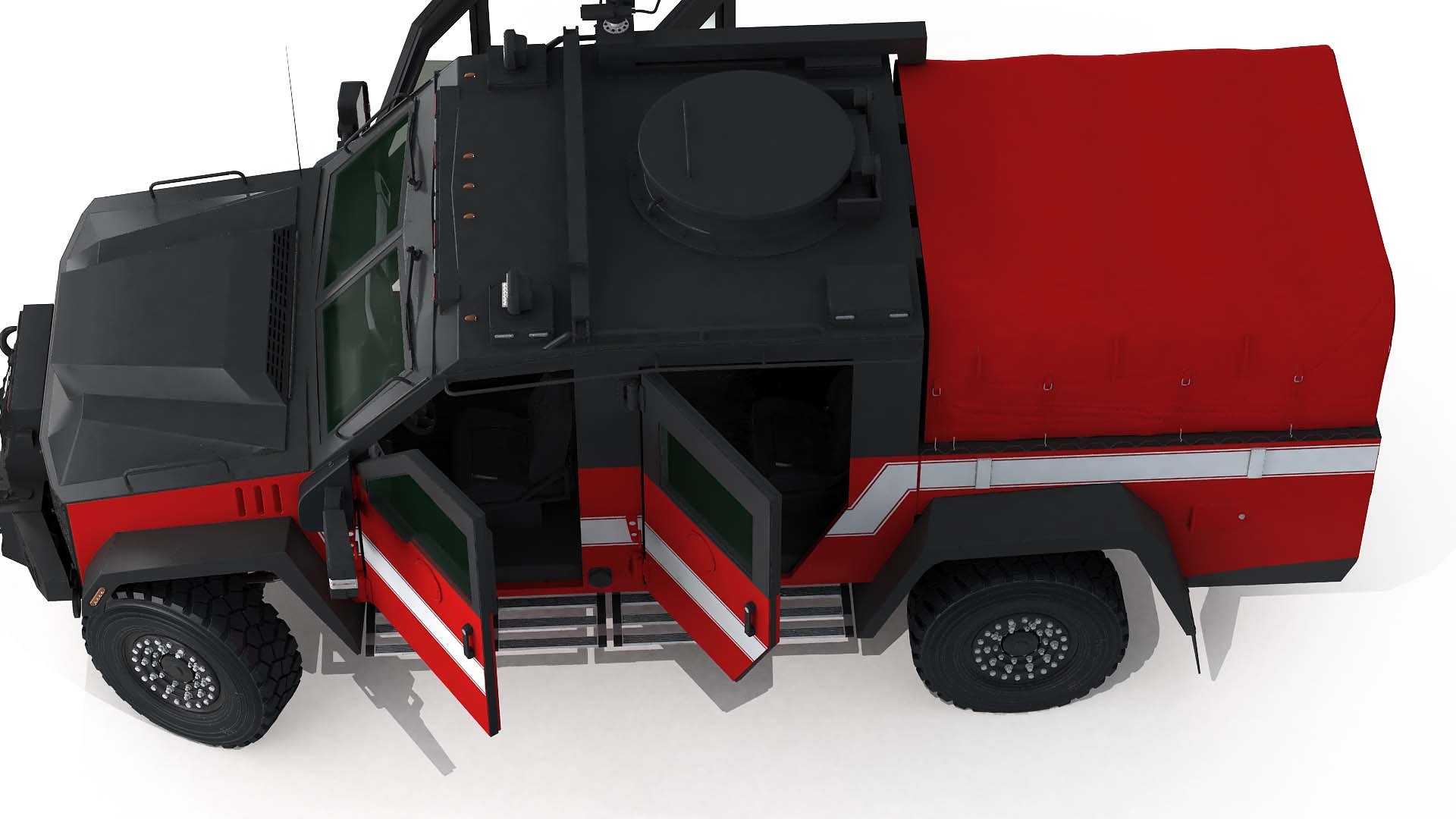 3D Model 3D BearCat X3 Firecat - TurboSquid 2185986