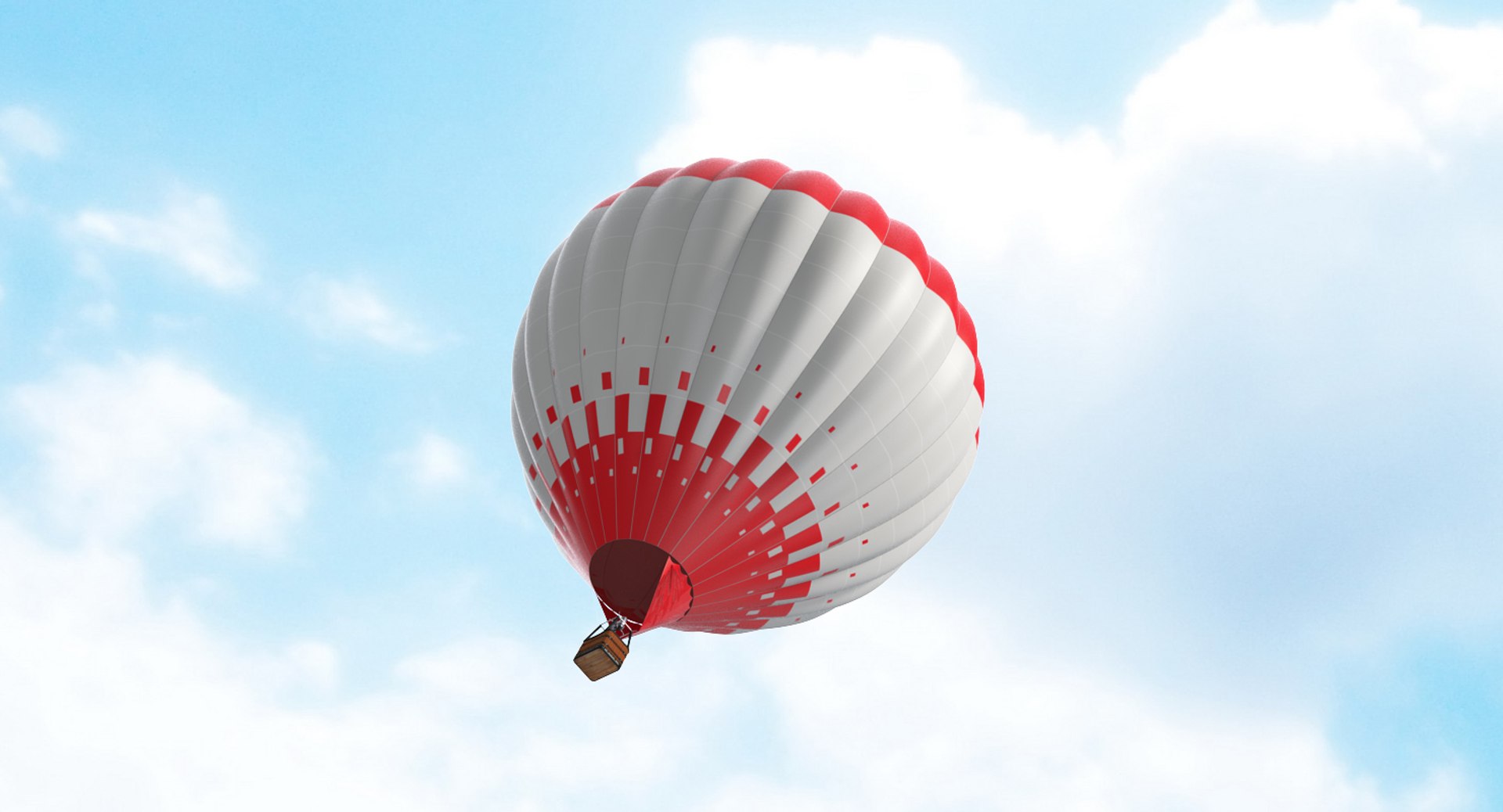 3D Air Balloon Model - TurboSquid 1235402