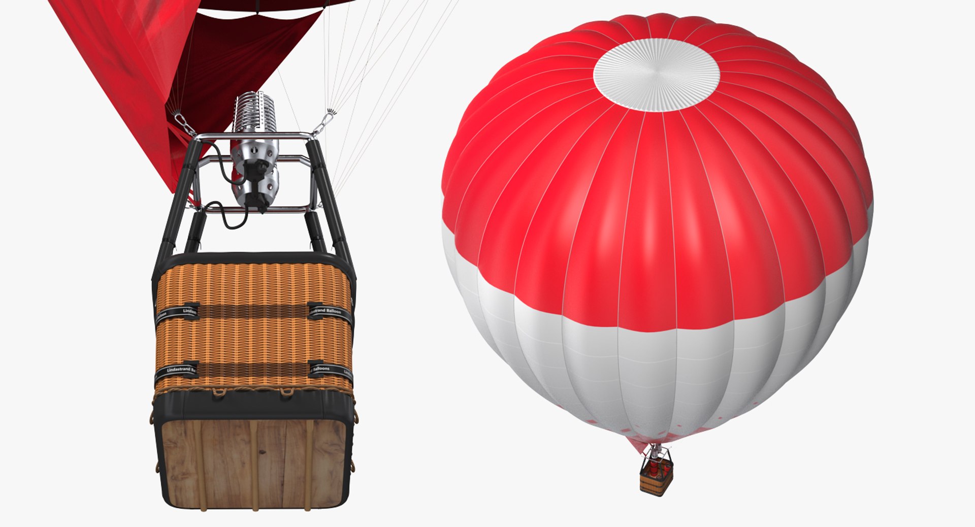 3D Air Balloon Model - TurboSquid 1235402