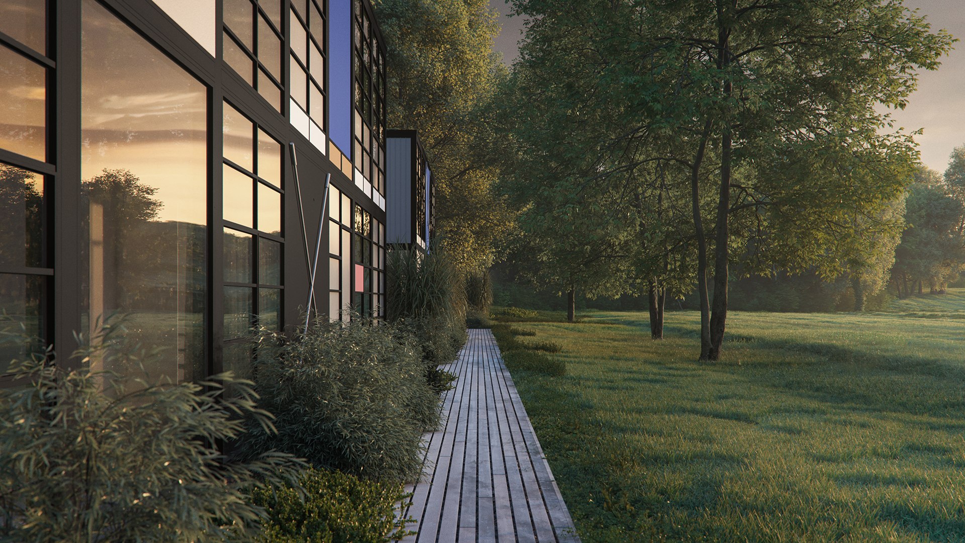 Eames House 3D - TurboSquid 2031518