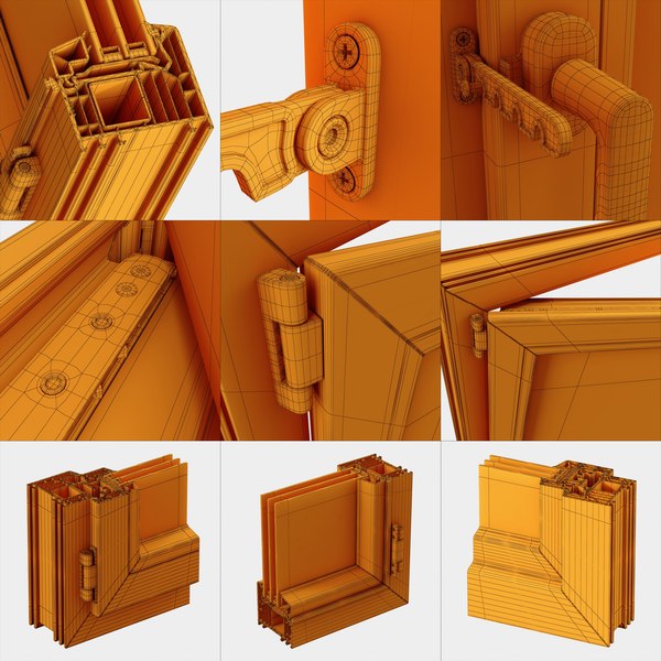 3D Windows VEKA - TurboSquid 1830356