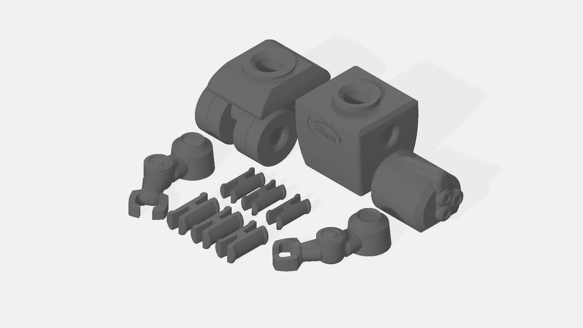 3D Wheels Mini Robot Nation Model - TurboSquid 2373420
