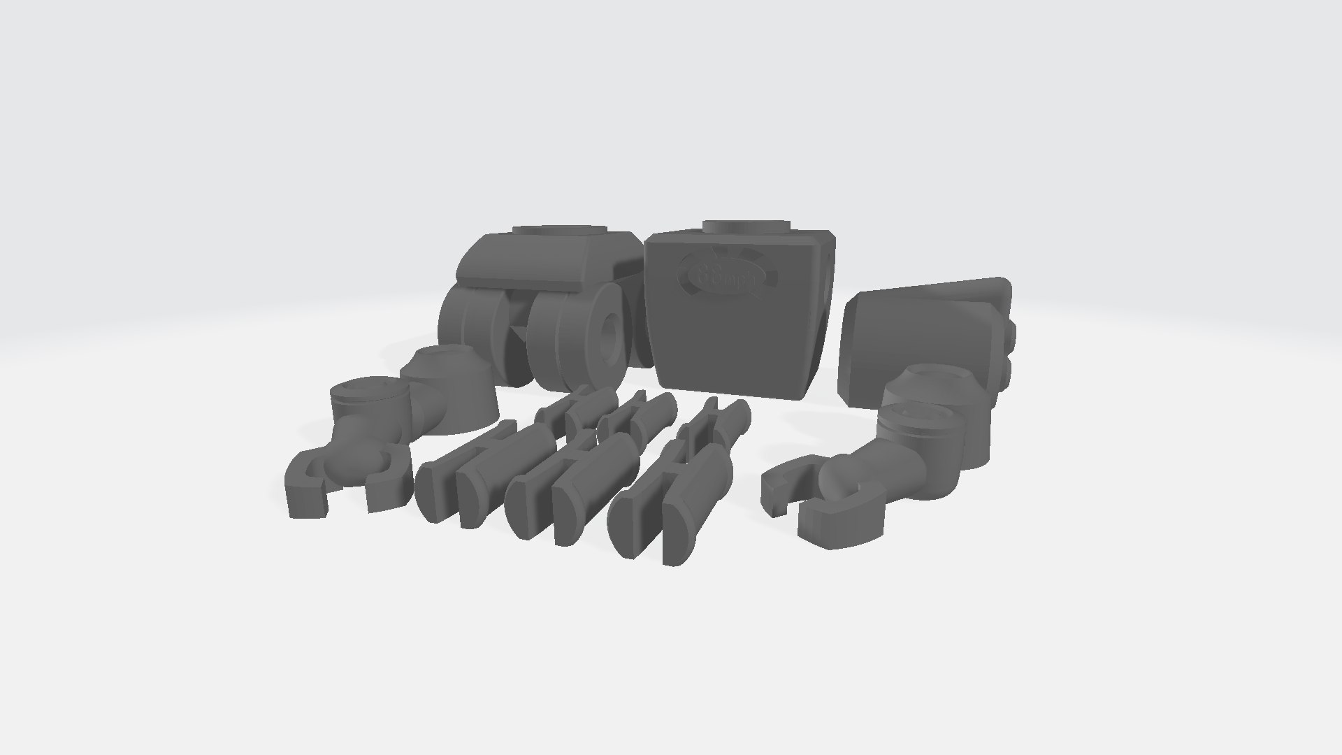 3D Wheels Mini Robot Nation Model - TurboSquid 2373420