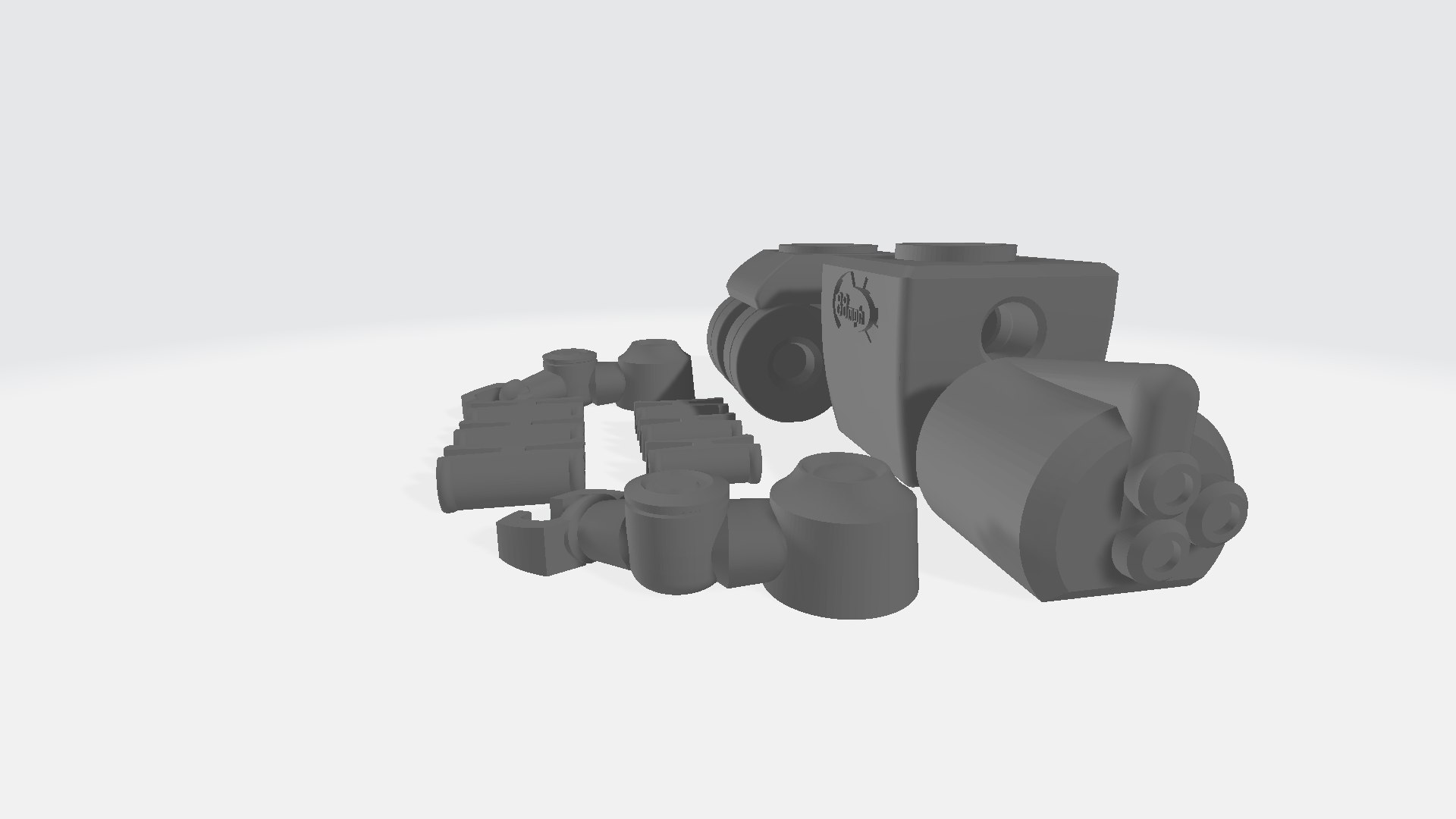 3D Wheels Mini Robot Nation Model - TurboSquid 2373420