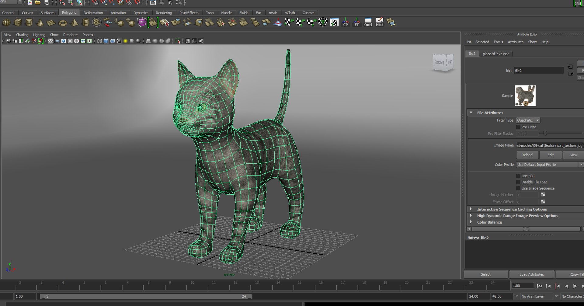 3D Model Cute Cat - TurboSquid 1193993
