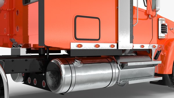 3D Freightliner Truck with Reefer Trailer - TurboSquid 1848700