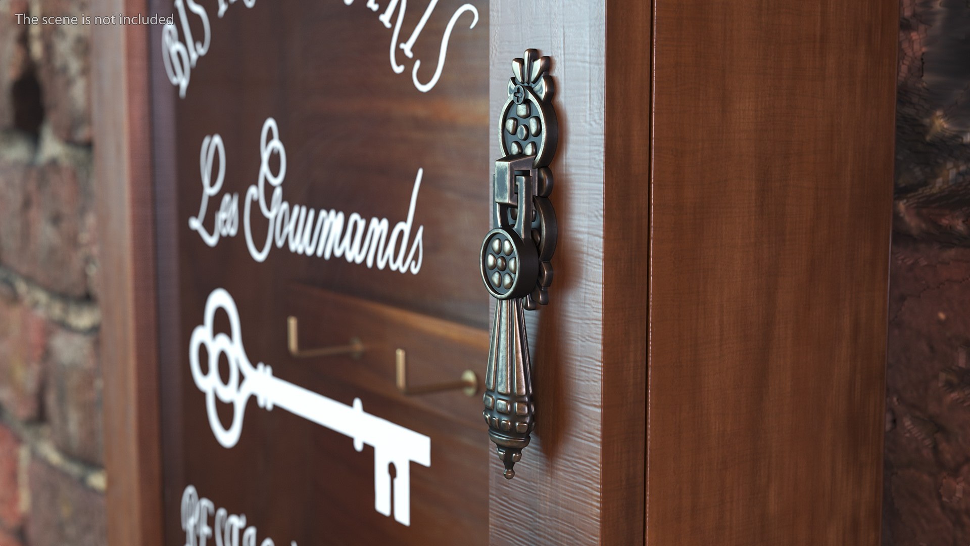 Wooden Key Holder Box 3D - TurboSquid 1817838