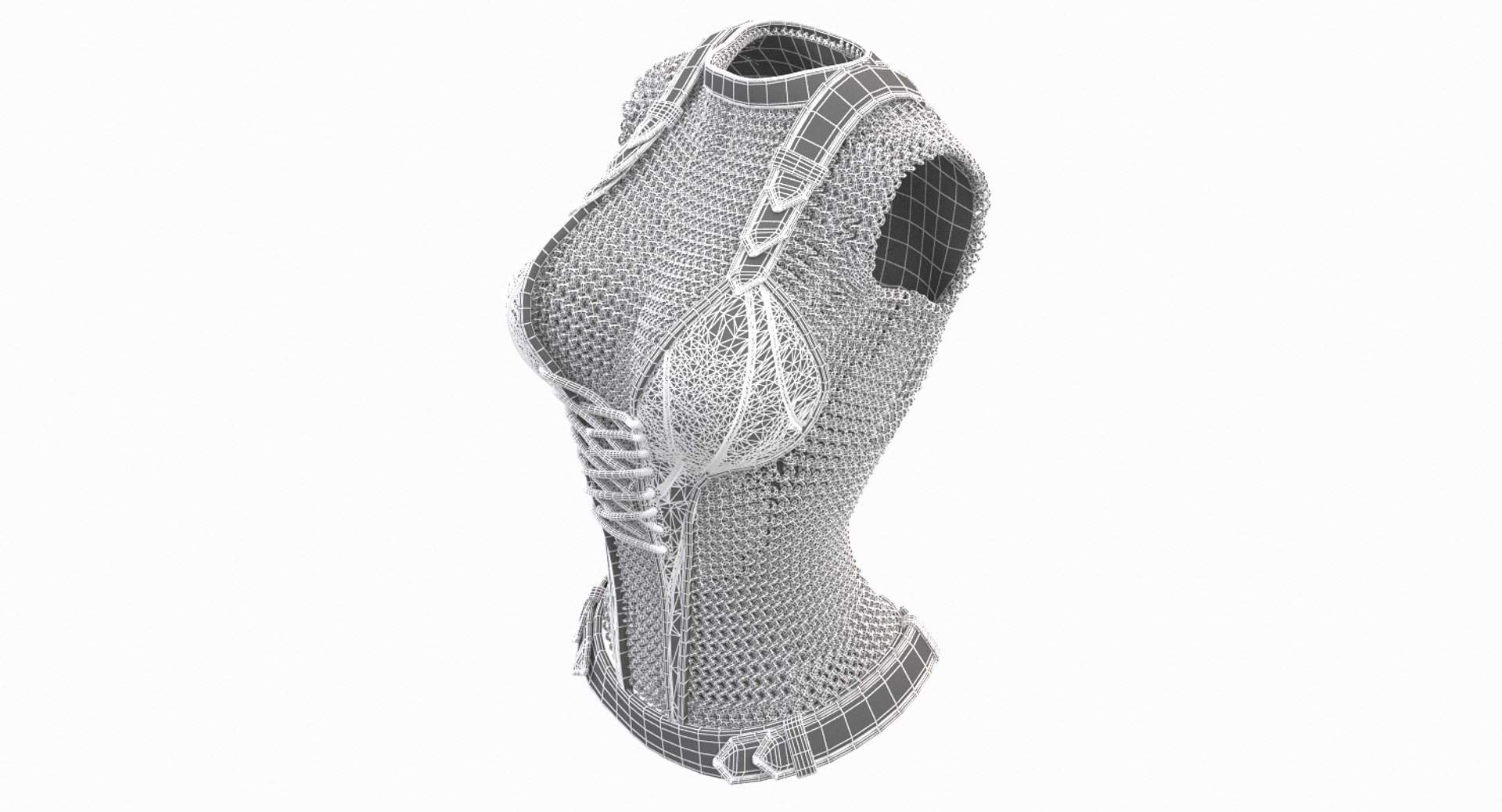 3D Female Chain Mail | 1147152 | TurboSquid