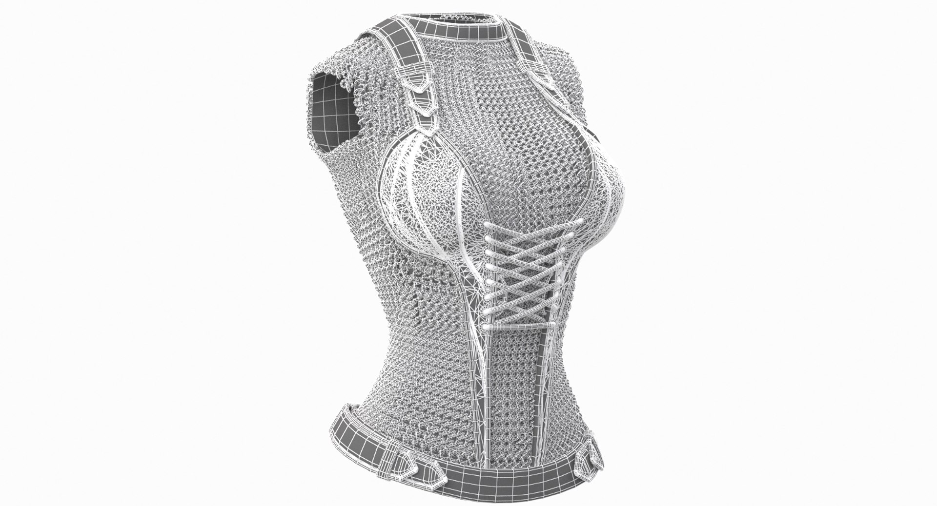 3D Female Chain Mail | 1147152 | TurboSquid