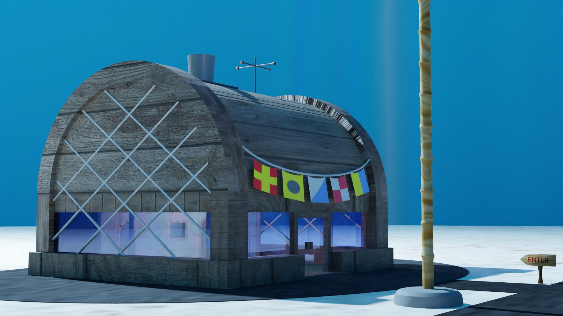 Krusty Krabb 3D Model - TurboSquid 1909204