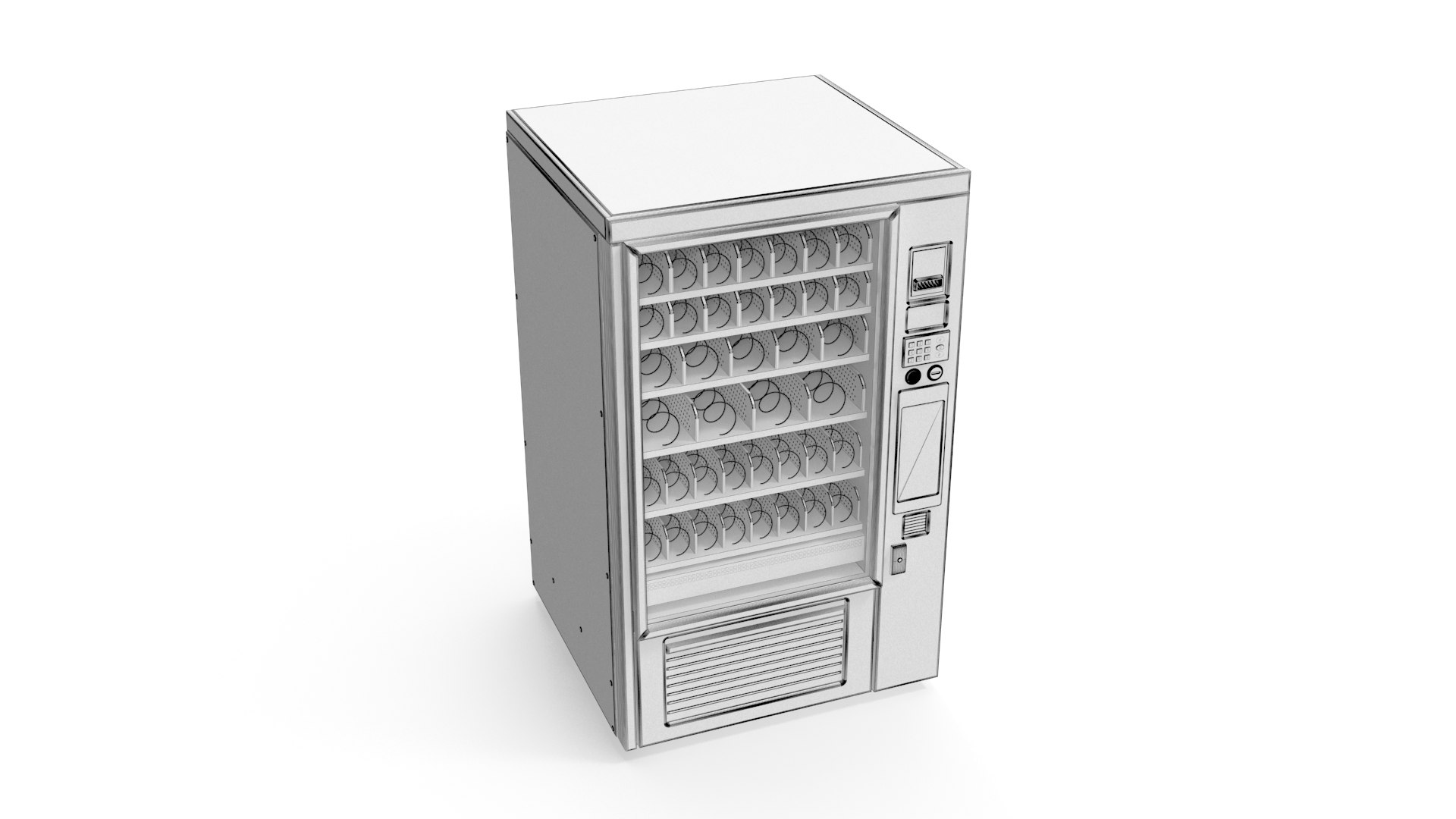 3D Vending Machine - TurboSquid 2170328