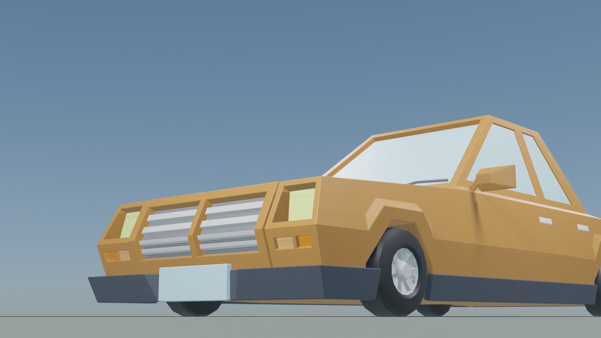 Low Poly Car 03 3D Model - TurboSquid 2191287